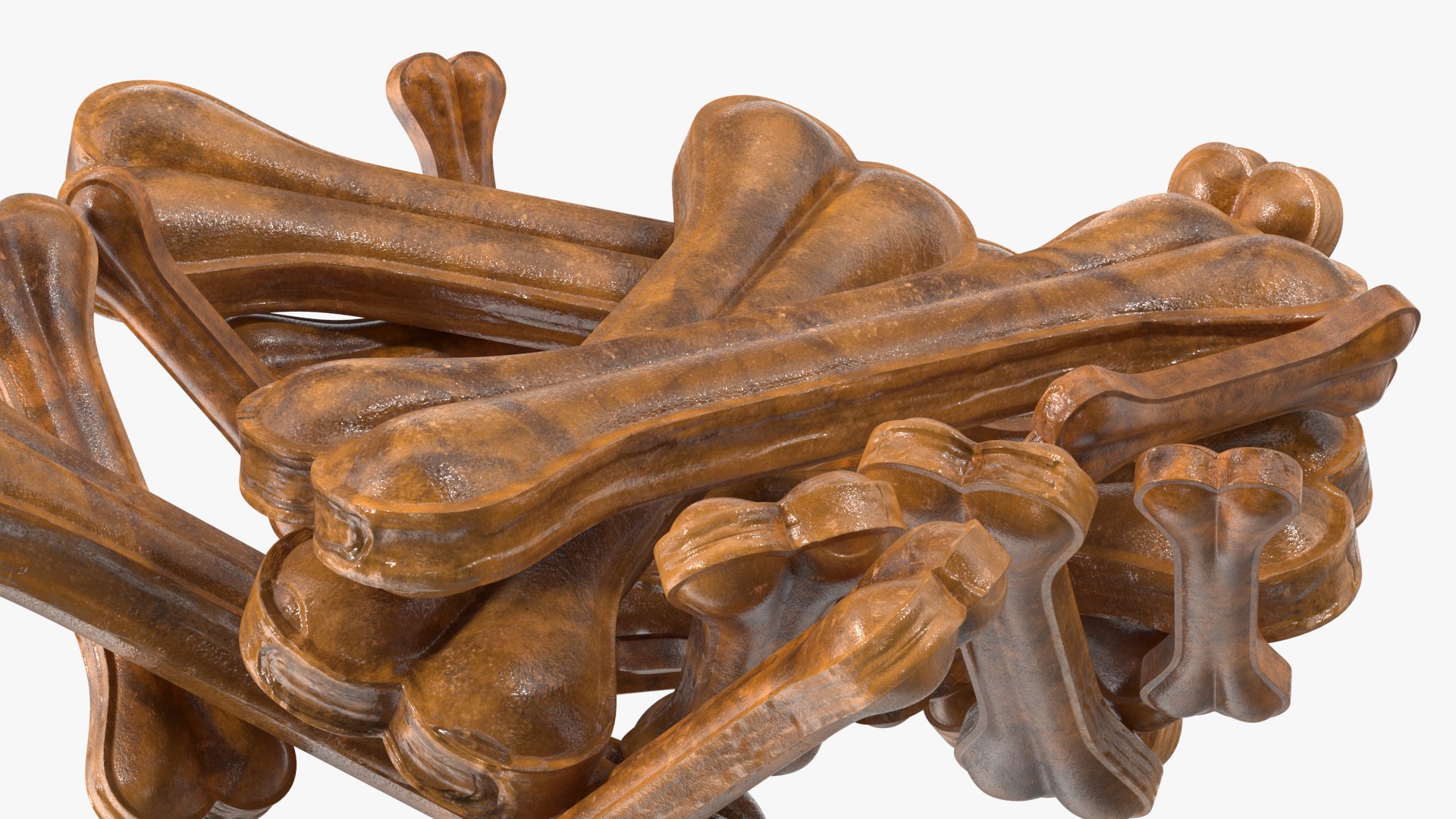 Heap Of Dog Treats Dark 3D Model - TurboSquid 2174343