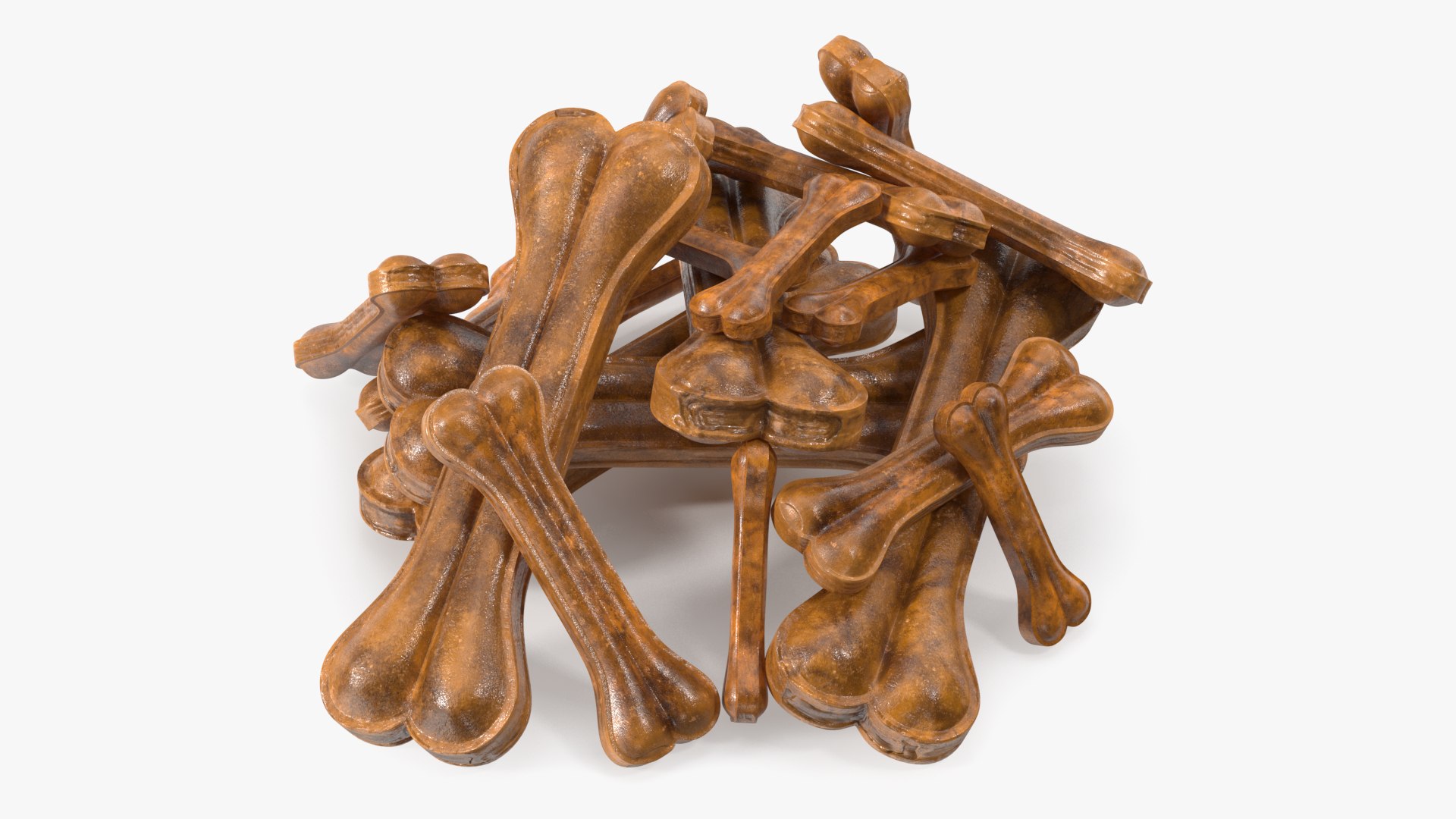 Heap Of Dog Treats Dark 3D Model - TurboSquid 2174343