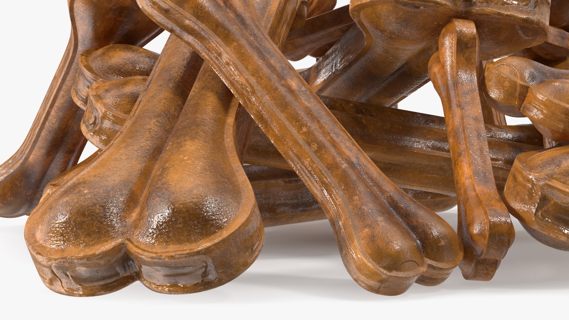 Heap of Dog Treats Dark 3D model - TurboSquid 2174343