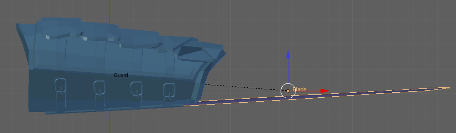 Free Wrist Blade 3d Model