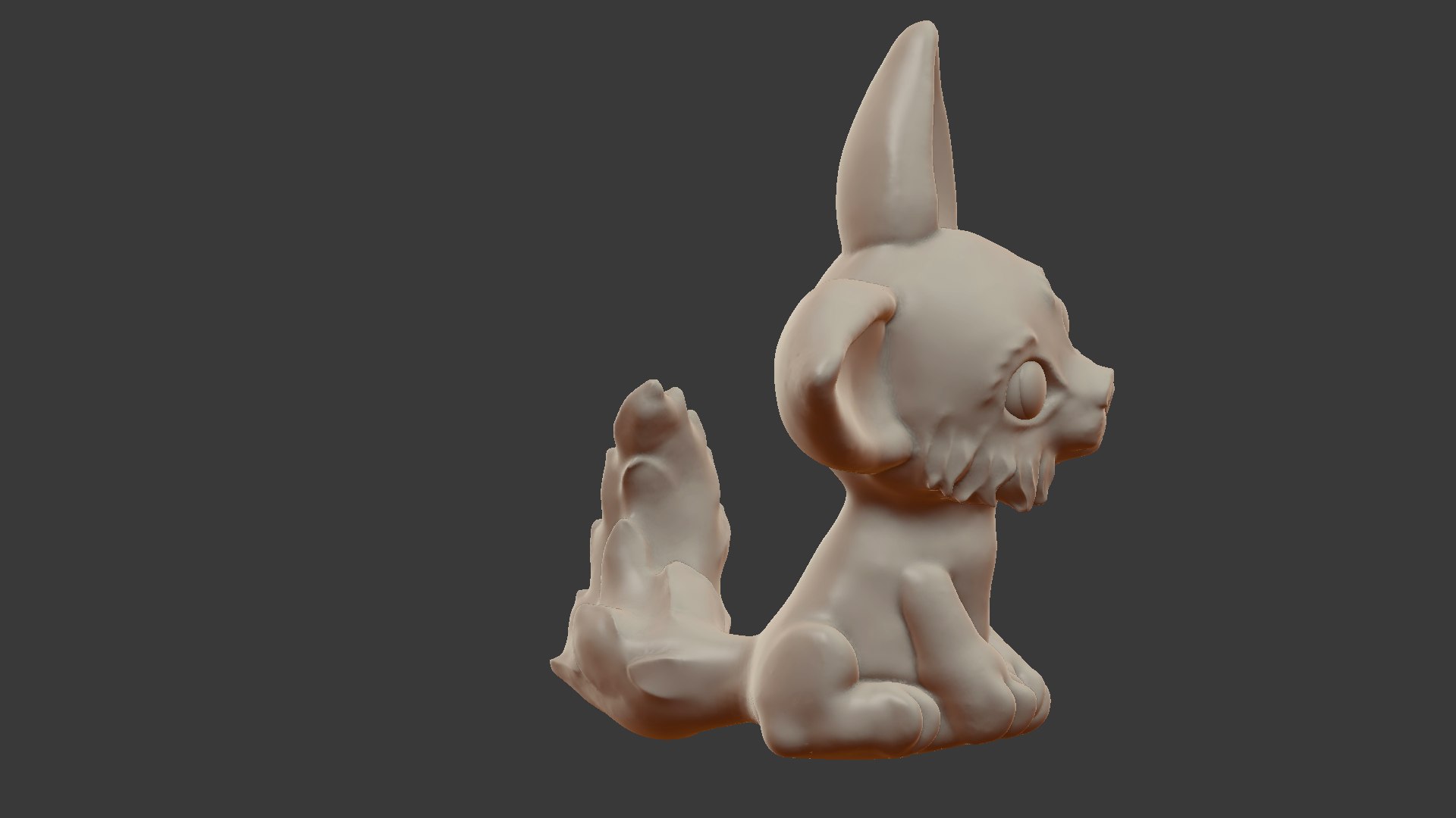 Fox Sculpt Model - TurboSquid 1360661