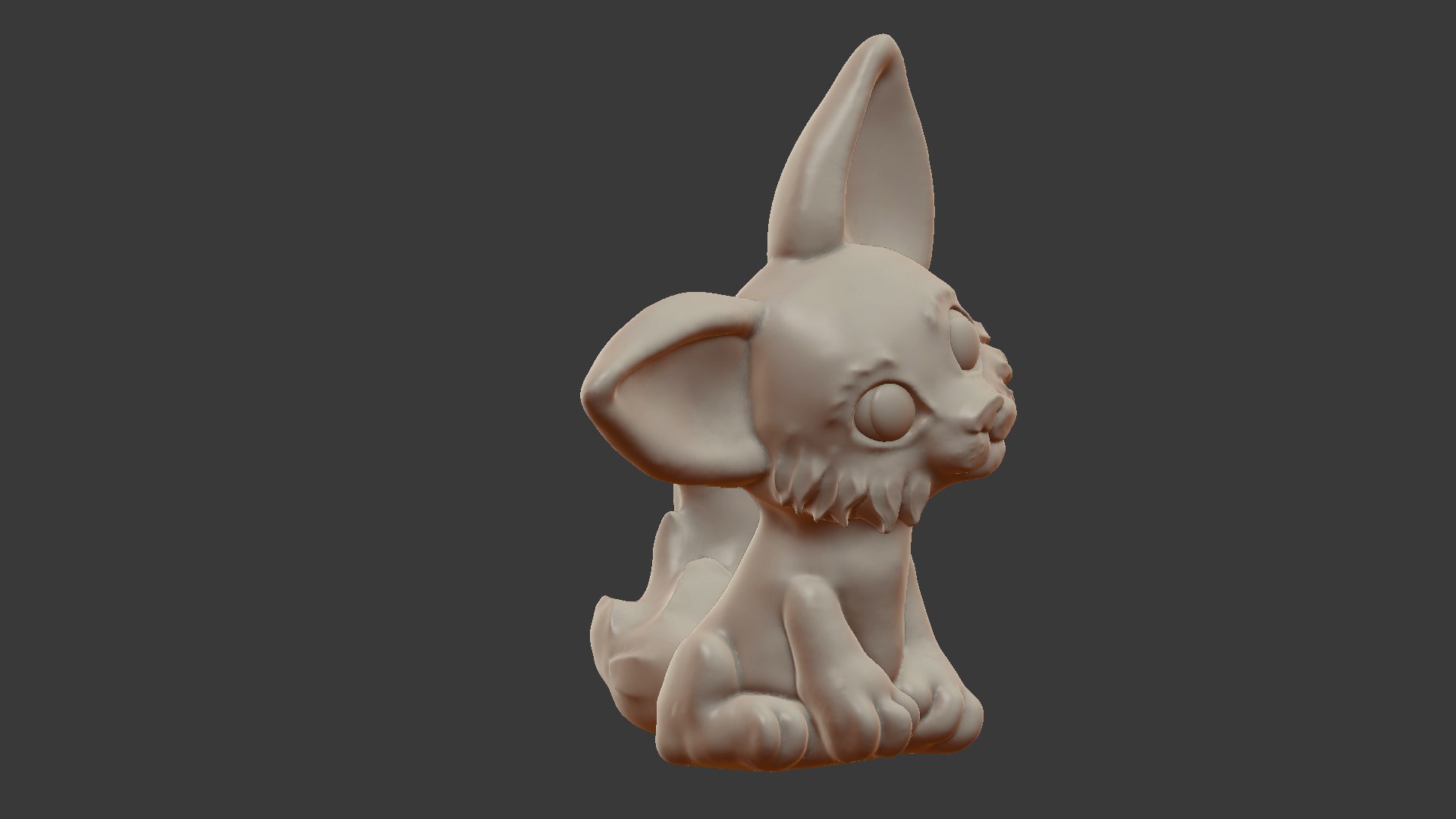 Fox Sculpt Model - TurboSquid 1360661