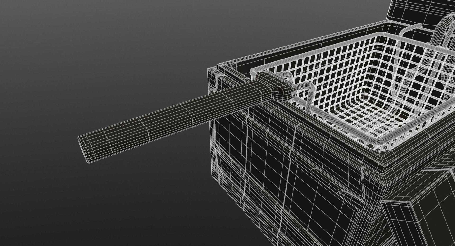 Deep Fryer Model - TurboSquid 1297977