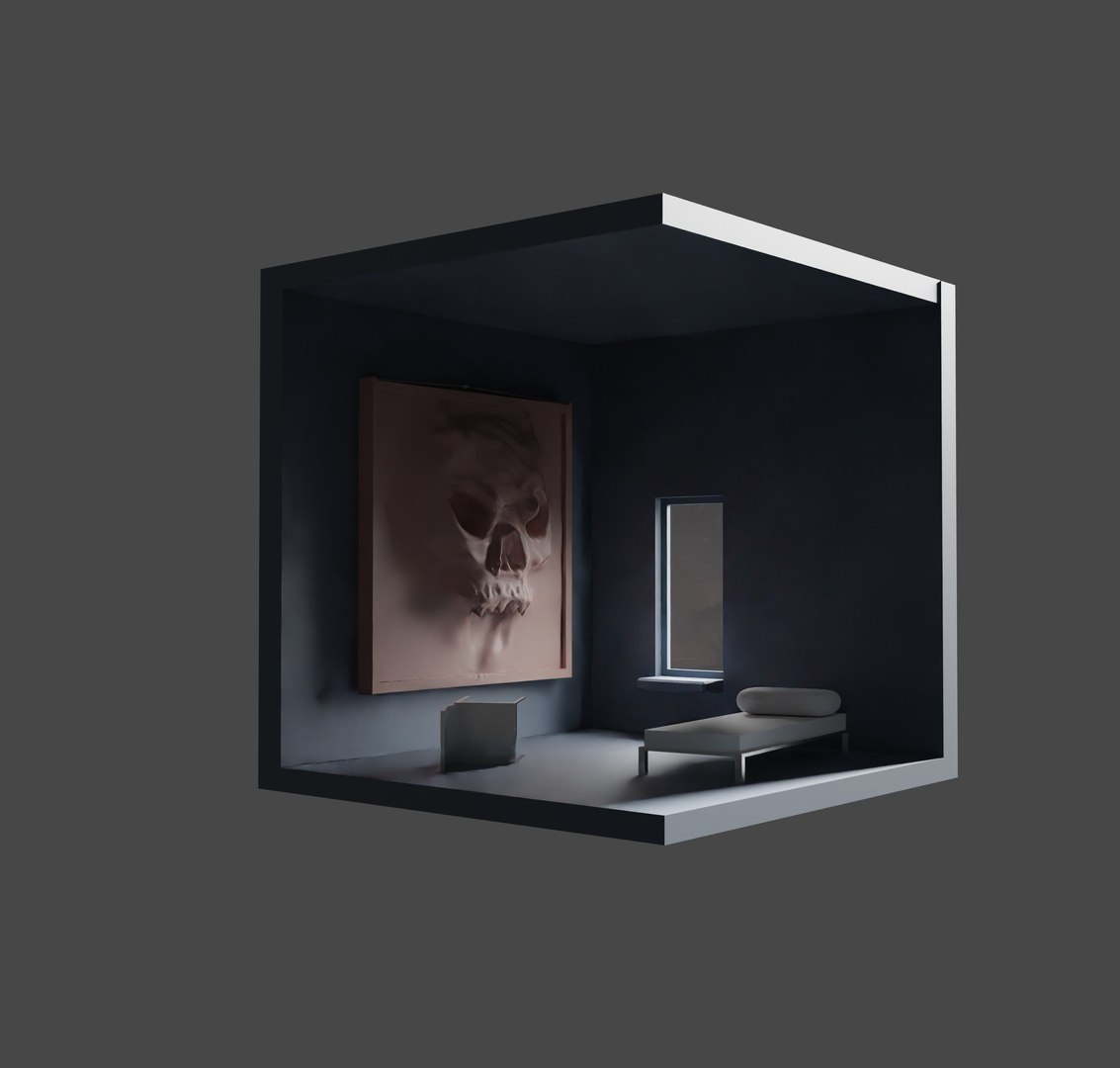 3D Model Scary Room - TurboSquid 2002167