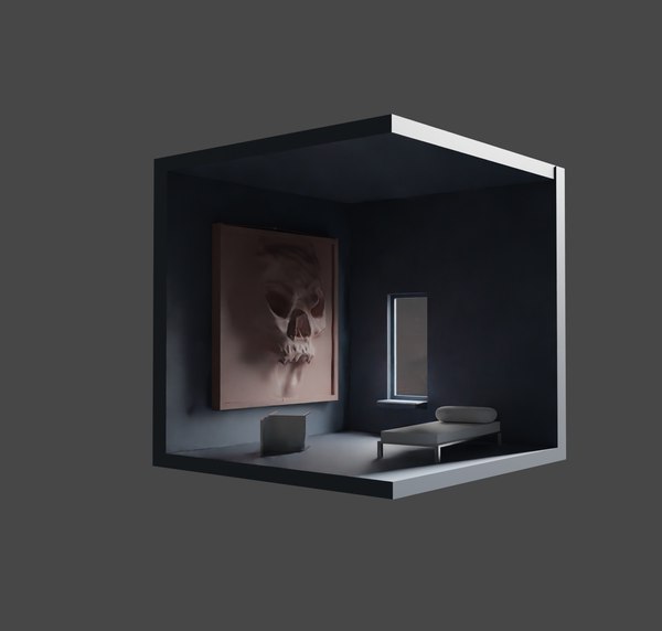 3D model Scary room - TurboSquid 2002167