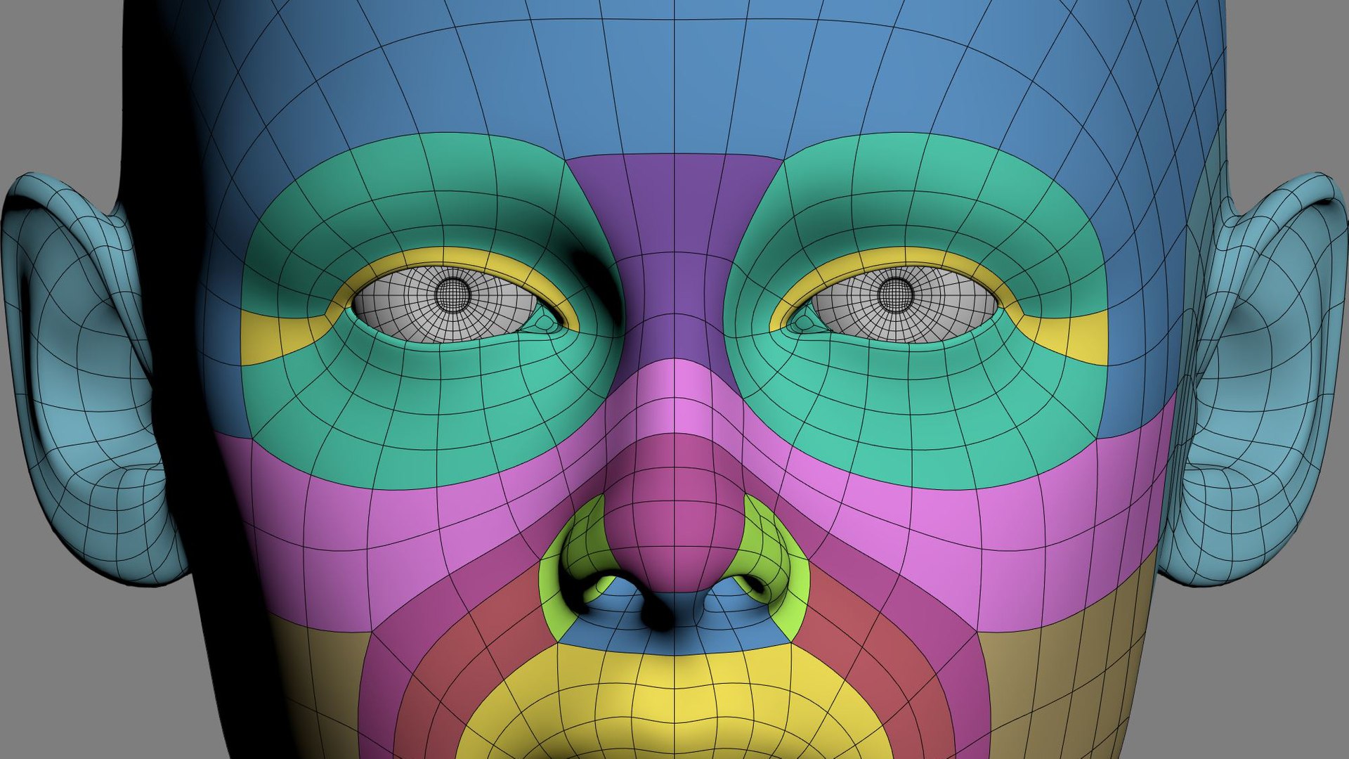 3D Model Head Human Base Mesh - TurboSquid 1567561