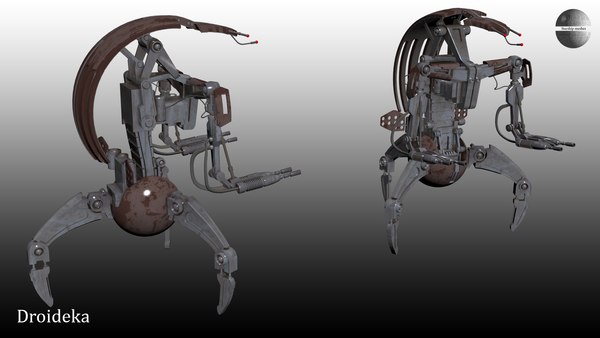 modelo 3d Droideka - TurboSquid 1701823
