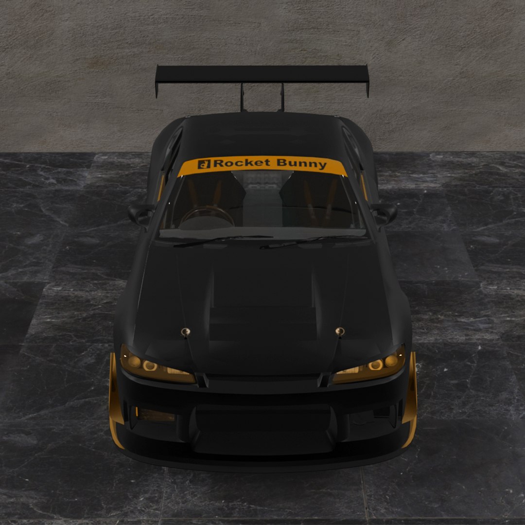 Nissan s15 w rocket 3D model - TurboSquid 1404947