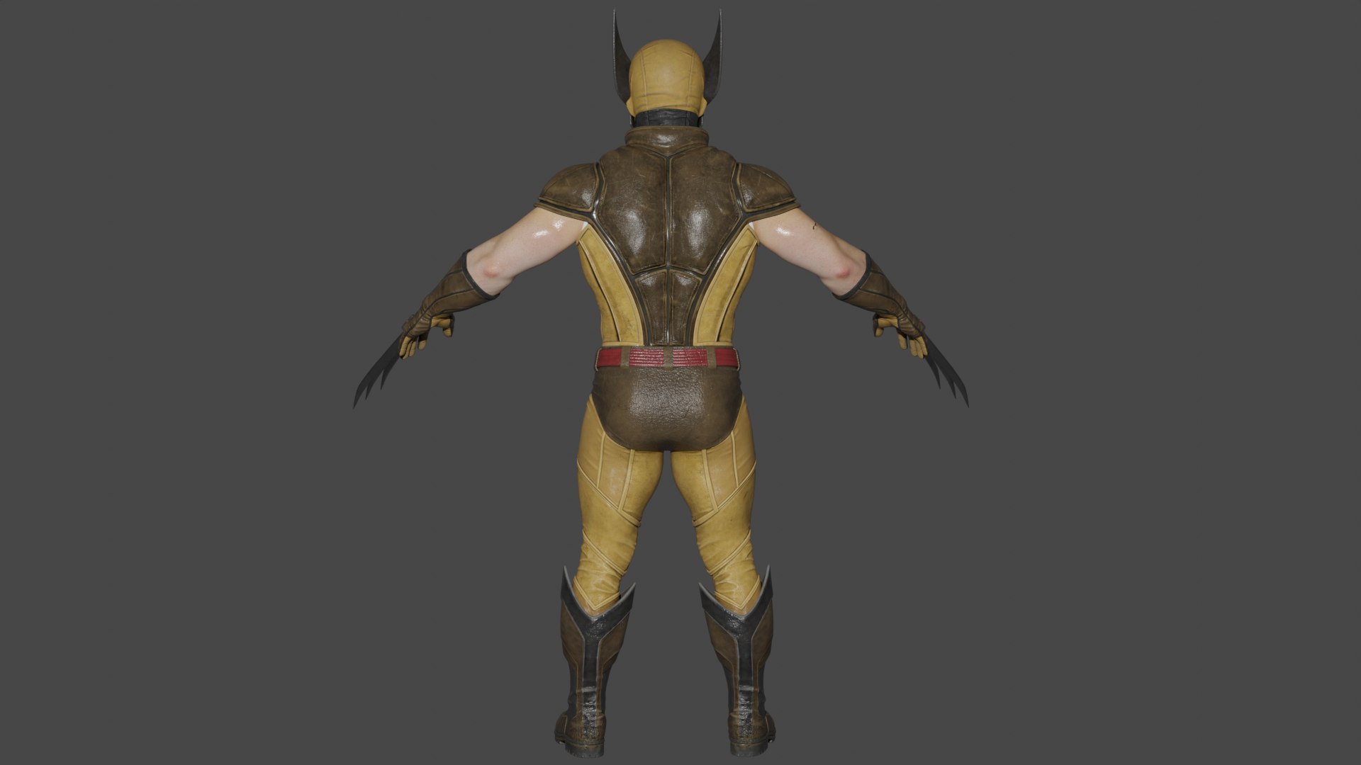 Wolverine Vintage Suit - TurboSquid 2269258