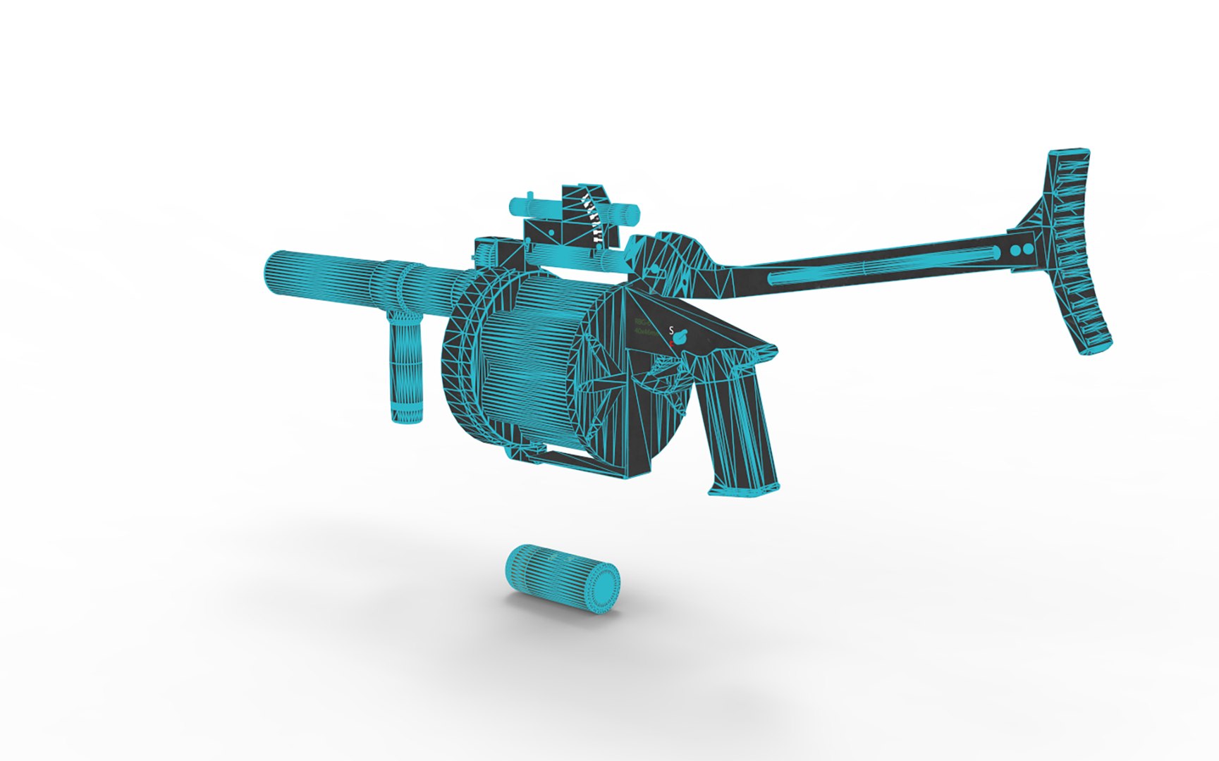 RBG-6 3D Model - TurboSquid 2163014