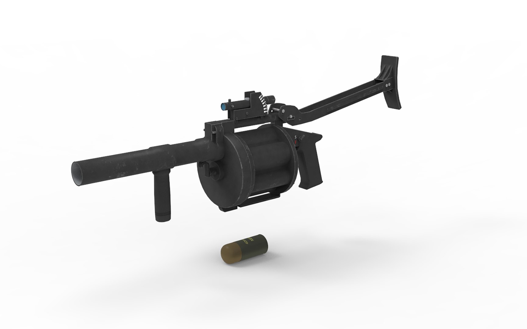 RBG-6 3D Model - TurboSquid 2163014