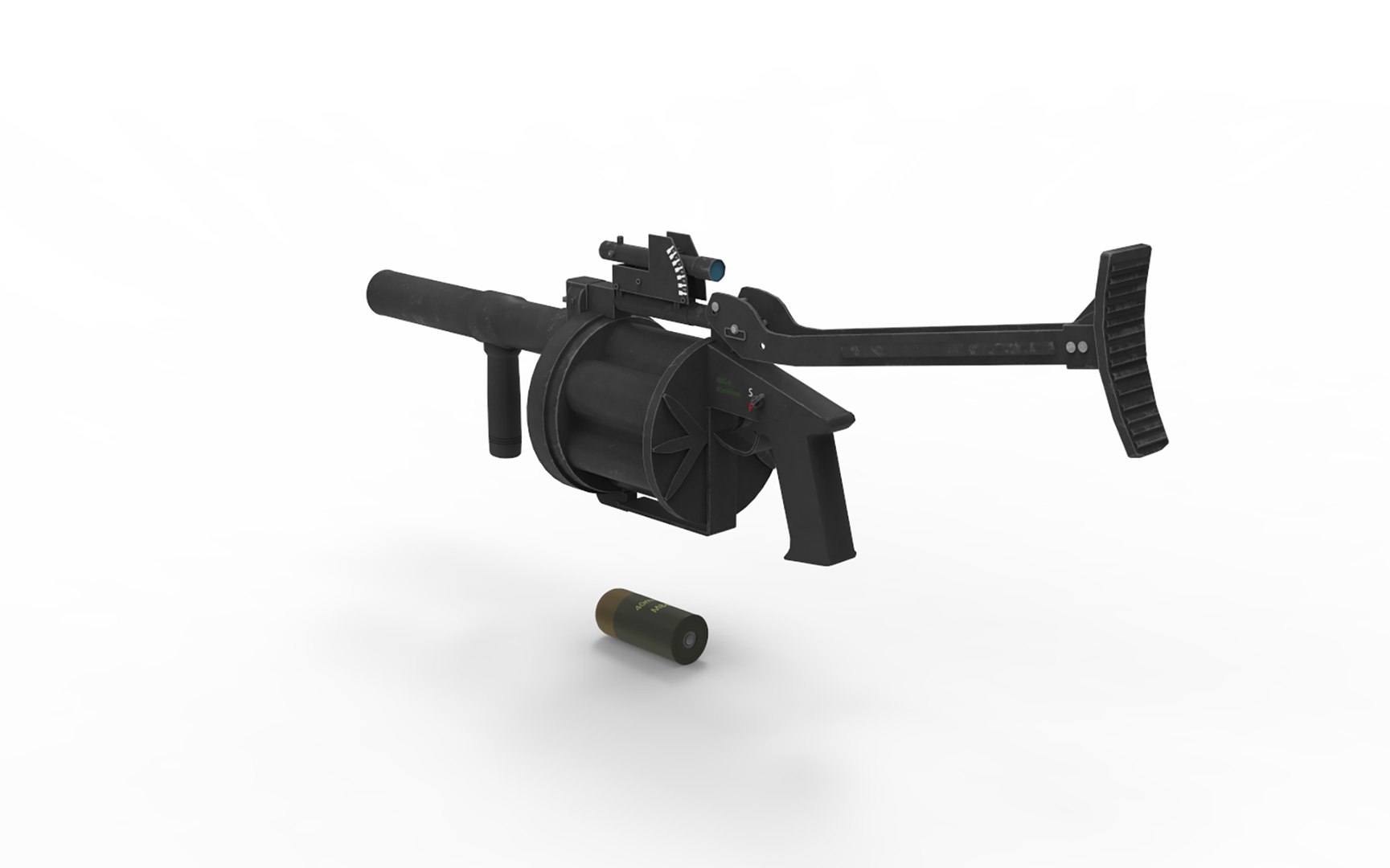 RBG-6 3D Model - TurboSquid 2163014