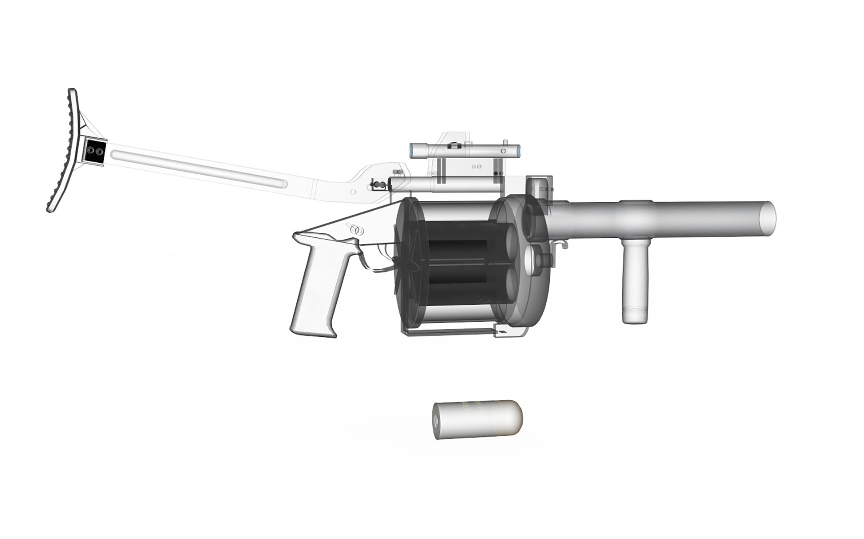 RBG-6 3D Model - TurboSquid 2163014