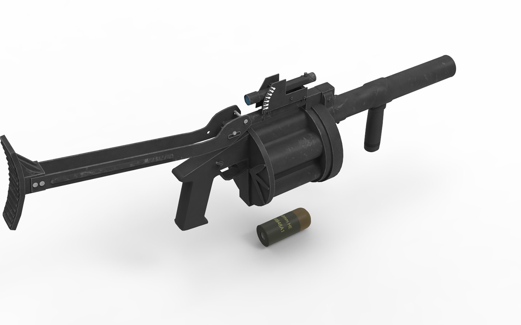 RBG-6 3D Model - TurboSquid 2163014