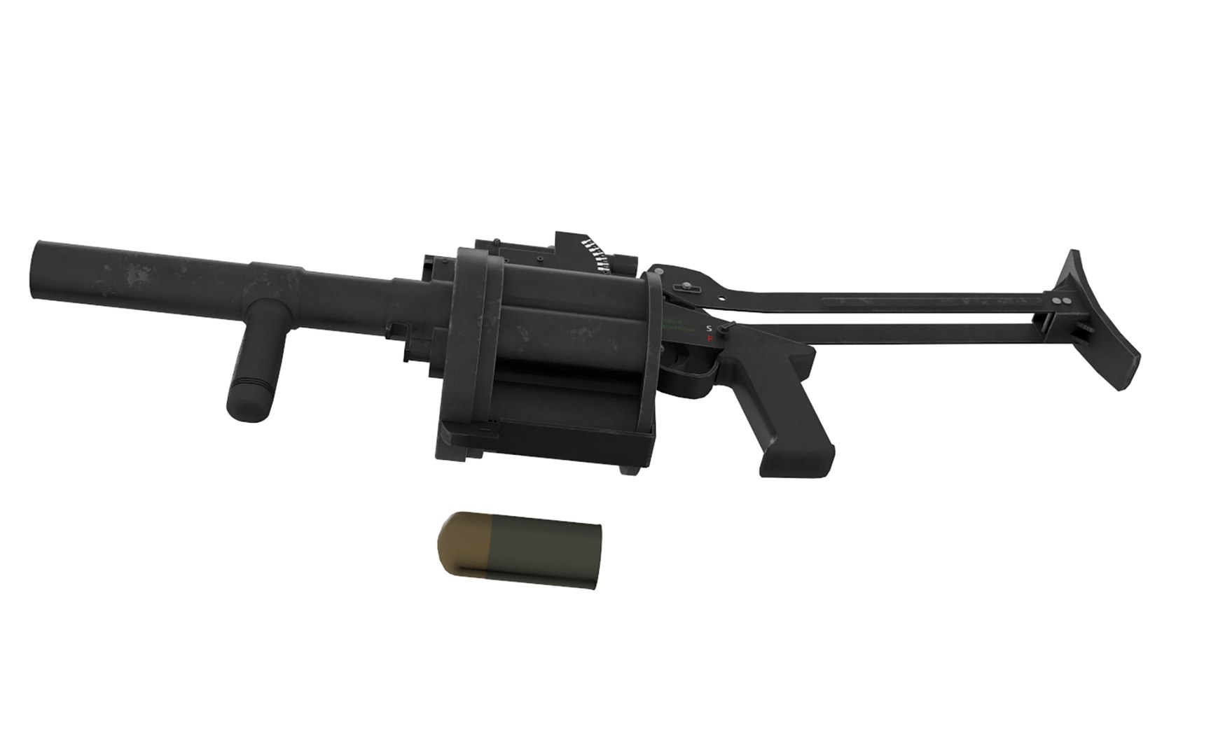 RBG-6 3D Model - TurboSquid 2163014