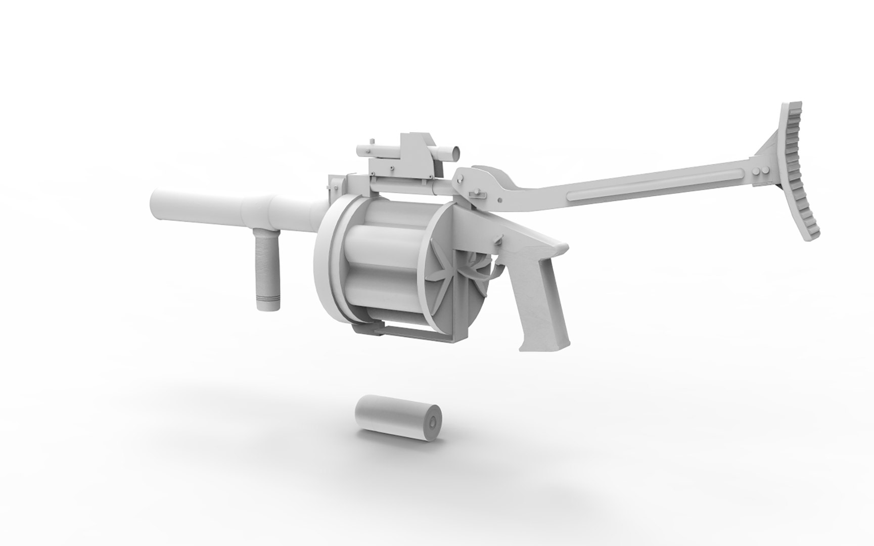 RBG-6 3D Model - TurboSquid 2163014