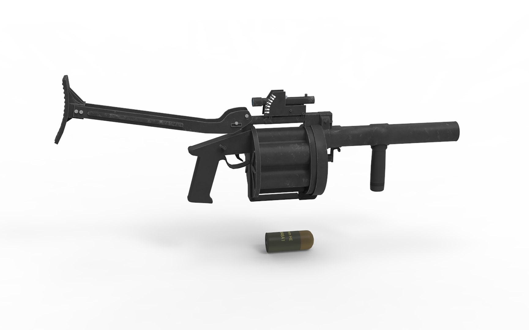 RBG-6 3D Model - TurboSquid 2163014