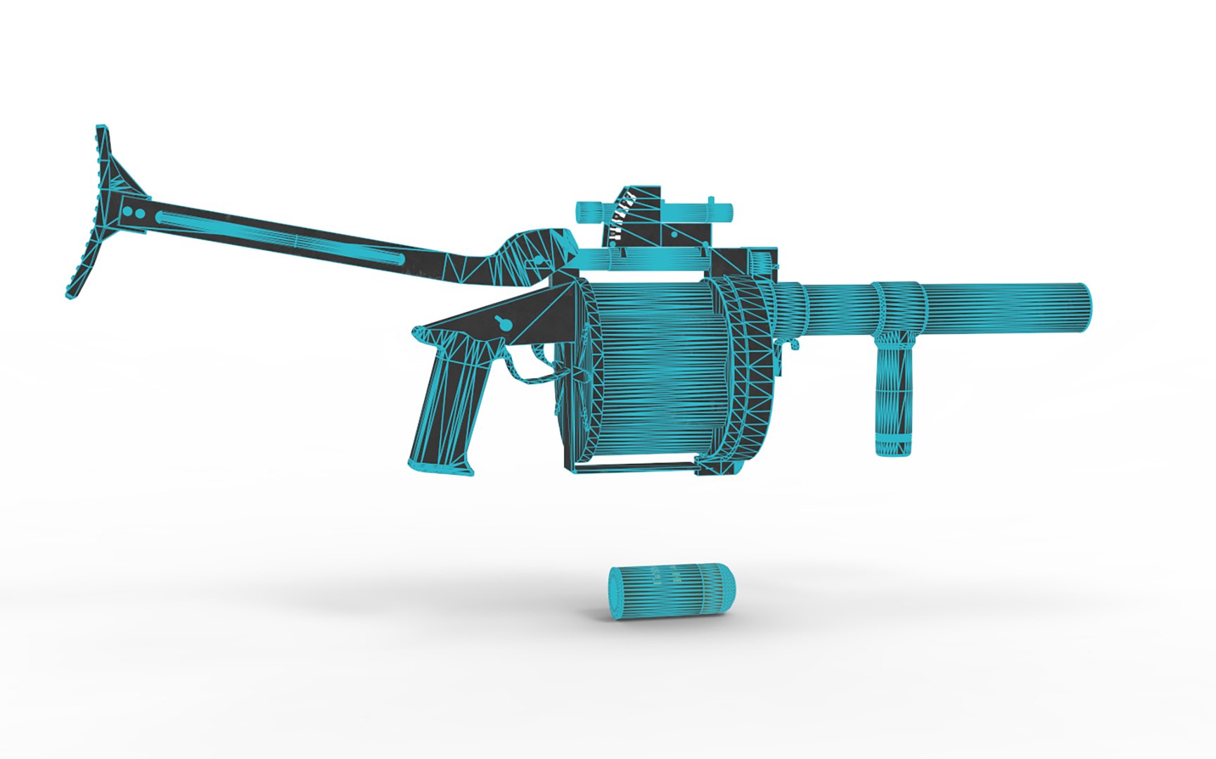 RBG-6 3D Model - TurboSquid 2163014
