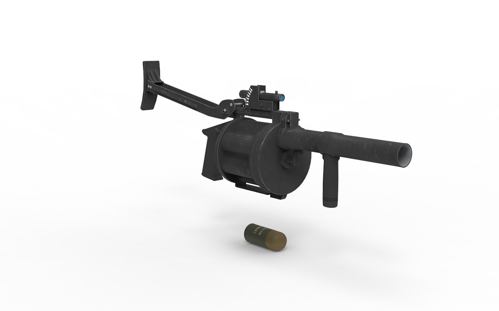 RBG-6 3D Model - TurboSquid 2163014