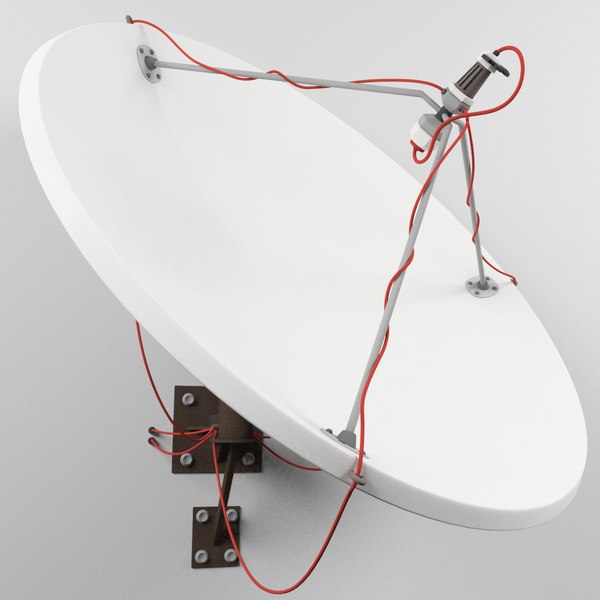 Satellite dish 3D model - TurboSquid 1202520