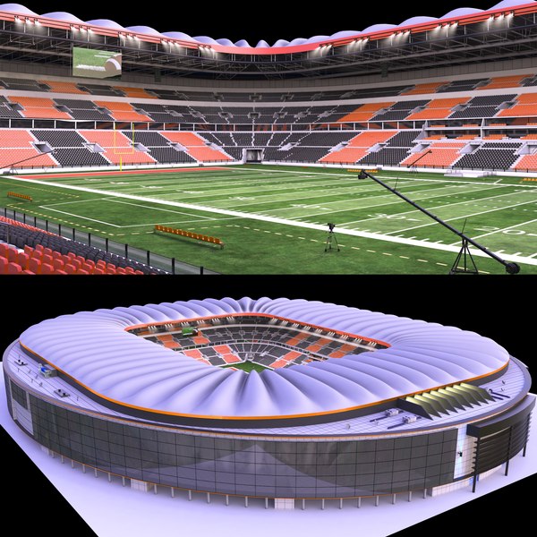 American Football Stadium 3D Models for Download | TurboSquid