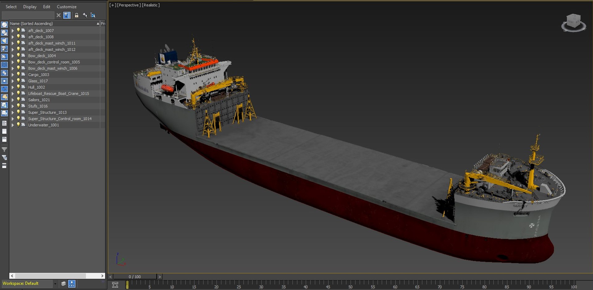3D Heavy Load Carrier MV Target BS - TurboSquid 2169610