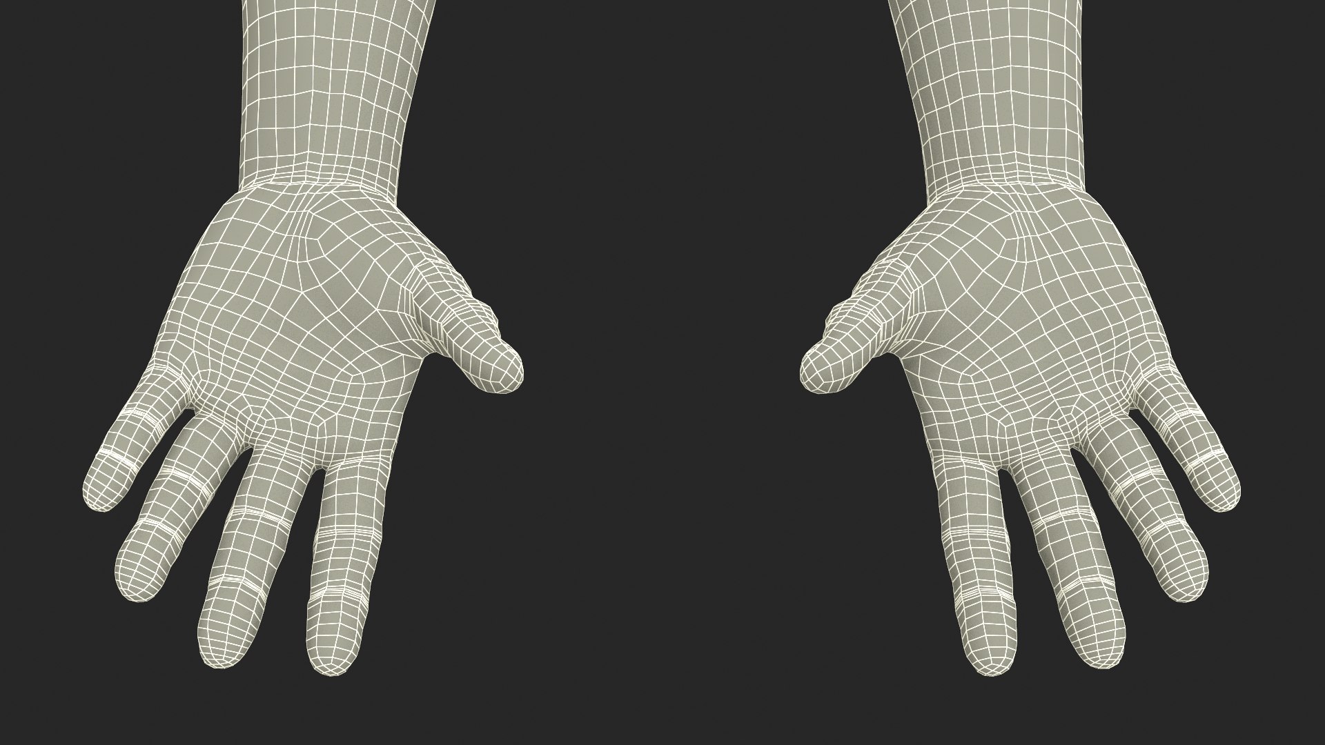 3D Man Hands Rigged - TurboSquid 2171889