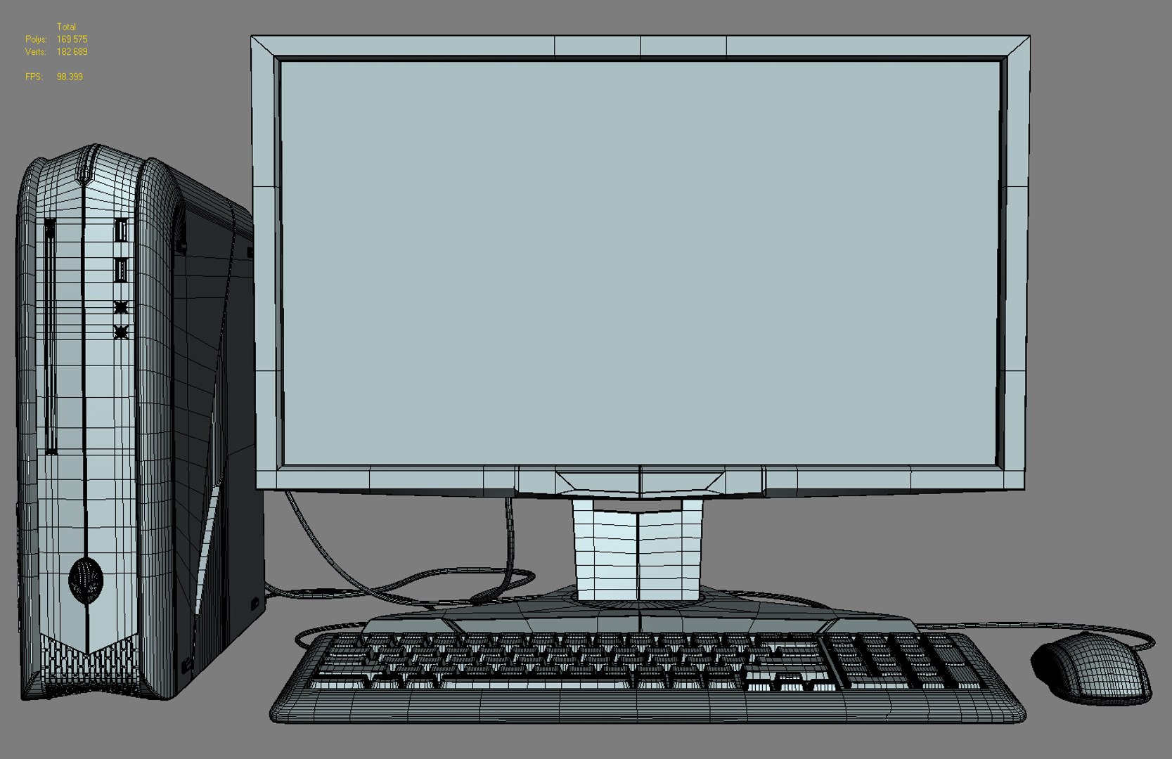 dell alienware gaming computer 3d max