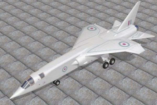 bac tsr2 3d model