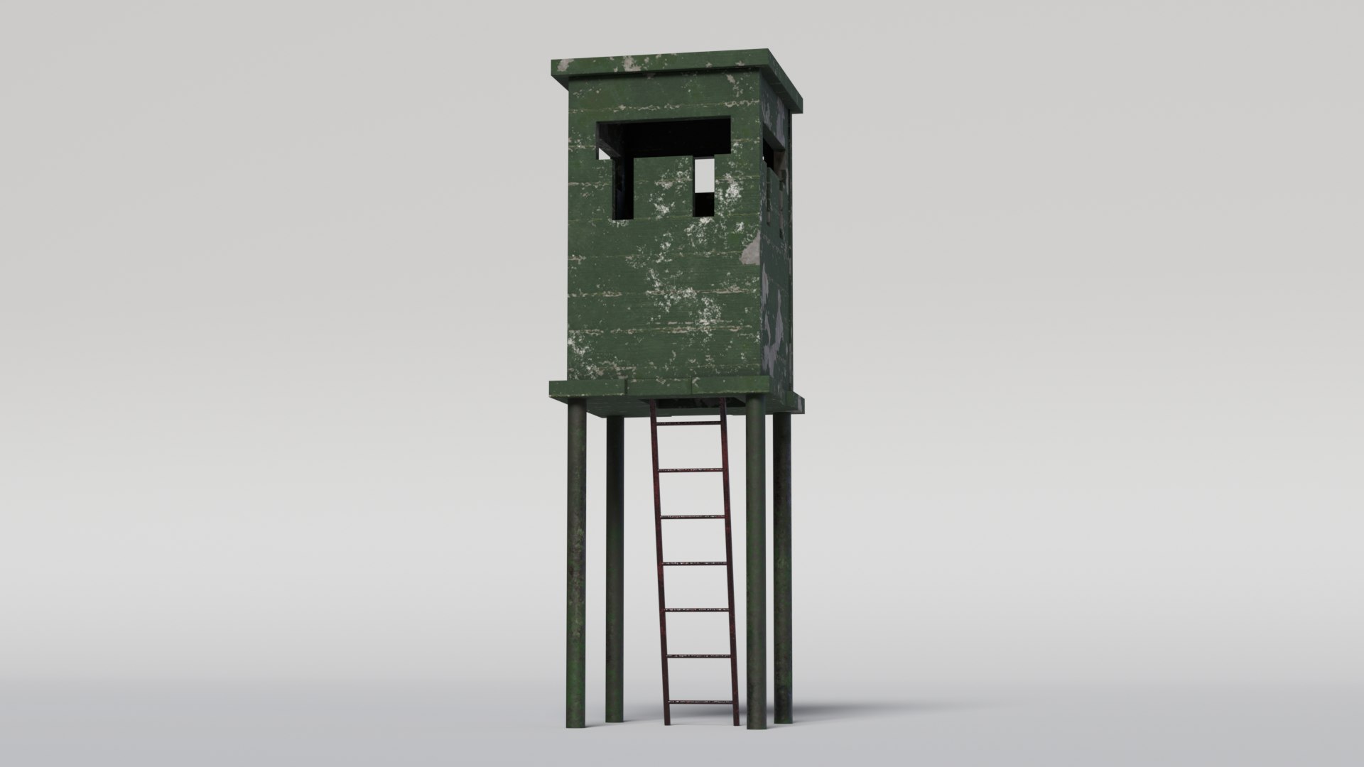 3D Watchtower - TurboSquid 1914370