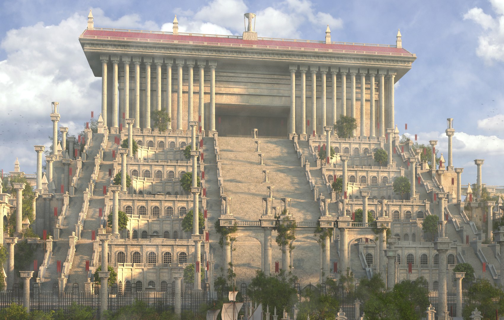Temple Of Artemis 3D - TurboSquid 2193757