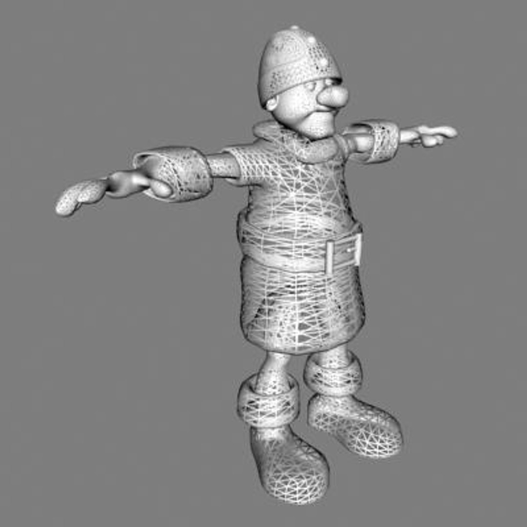 knight soldier human 3d model