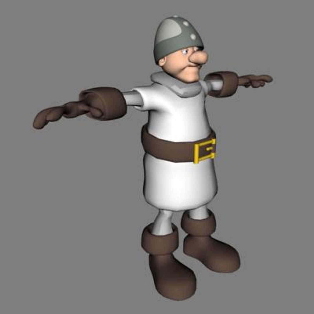 knight soldier human 3d model