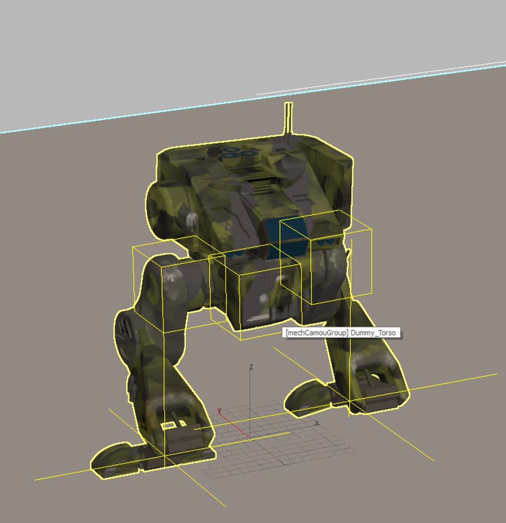 3D Exploration Military Mech - TurboSquid 1946451