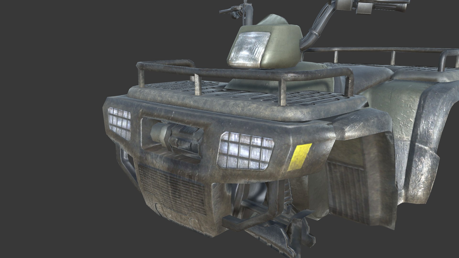 006-Quad-ATV-Bike -low Poly Game Ready 3d Model 3D Model - TurboSquid ...