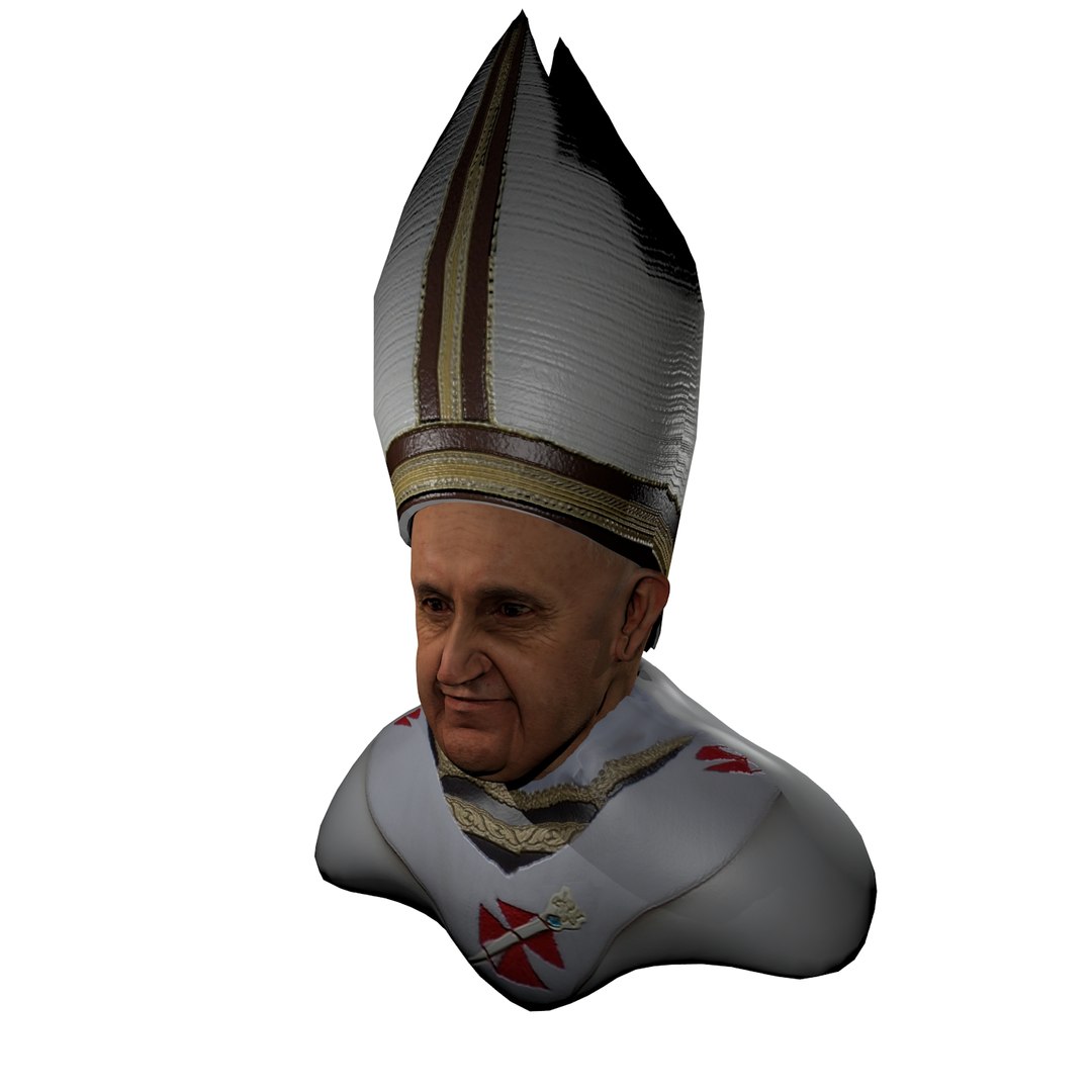 Pope Francis 3d Model