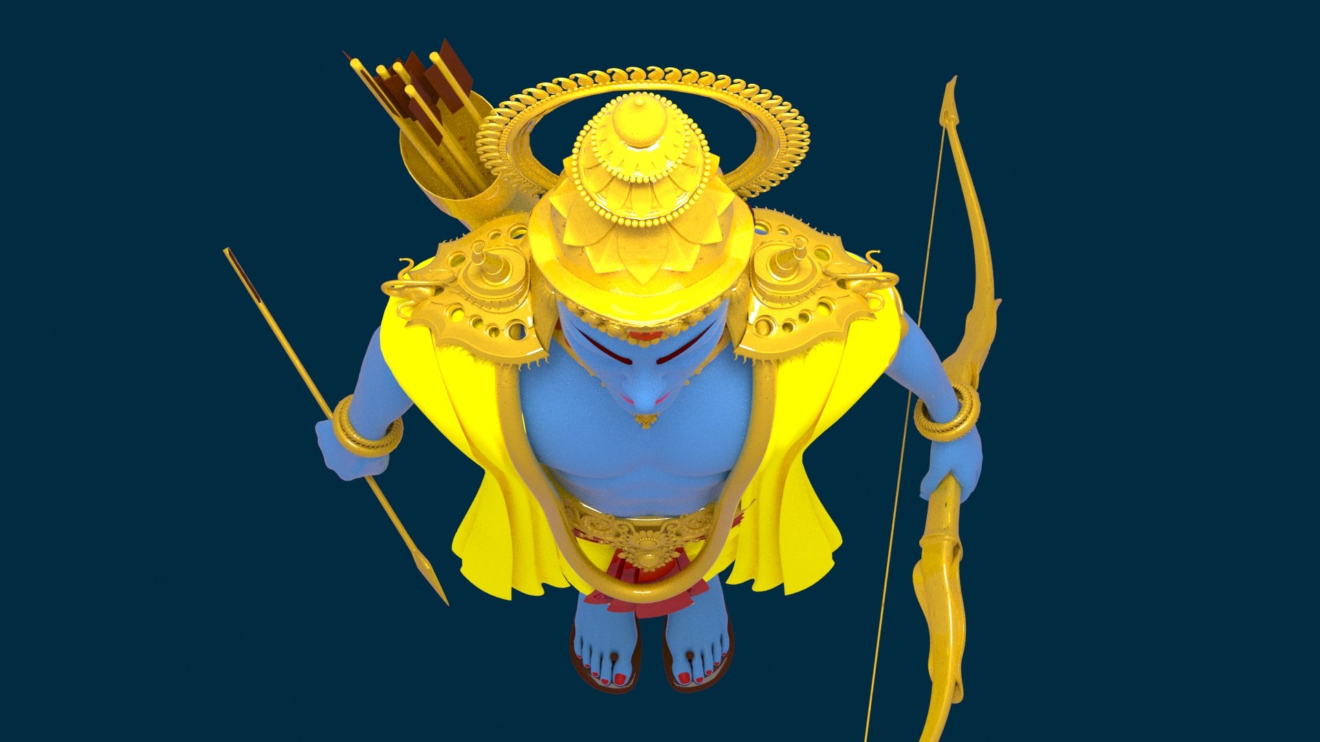 Lord Ram 3D - TurboSquid 1280229