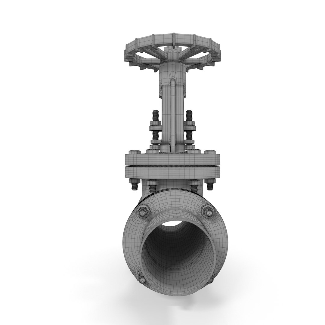 3D Gate Valve Model | 1143676 | TurboSquid