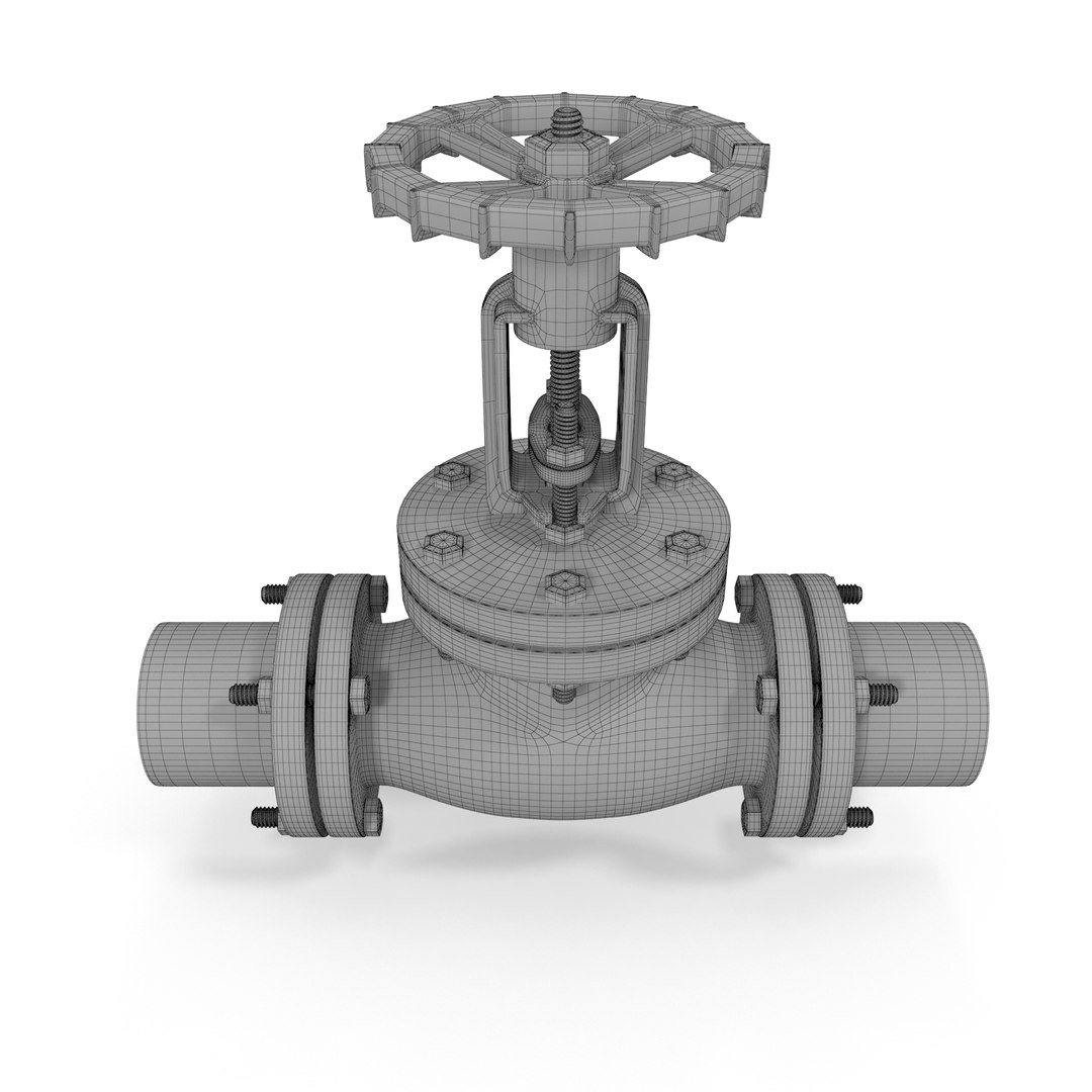 3D Gate Valve Model | 1143676 | TurboSquid