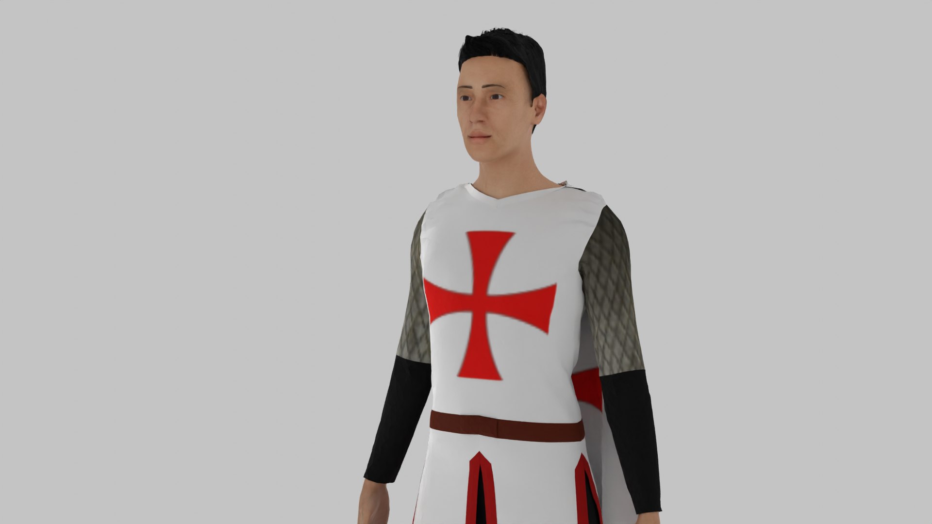 3D Templar Model - TurboSquid 1971630