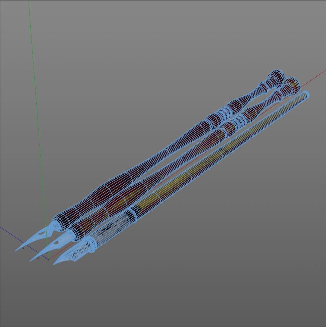 3D Model Dip Pens - TurboSquid 1276815