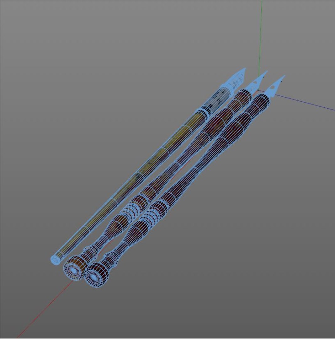 3D Model Dip Pens - TurboSquid 1276815