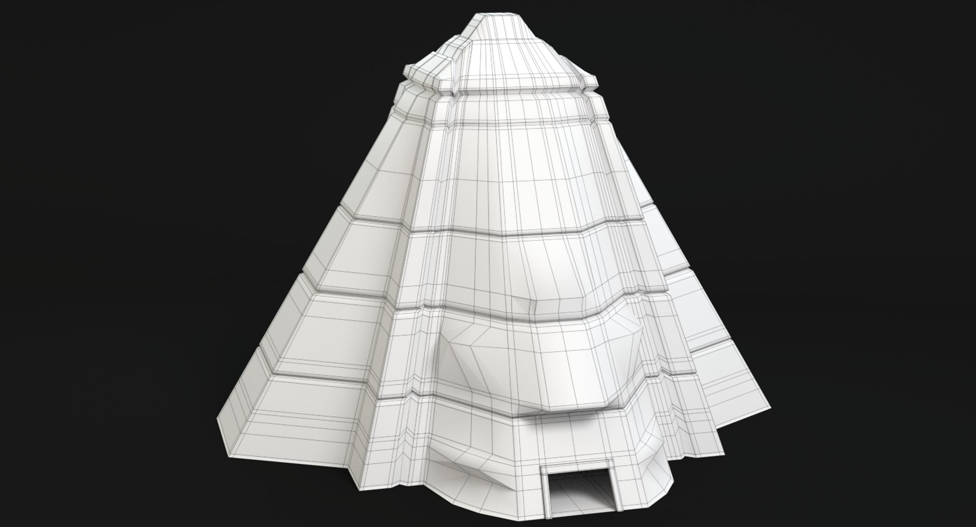3D Fantasy Pyramid Model - TurboSquid 1167457
