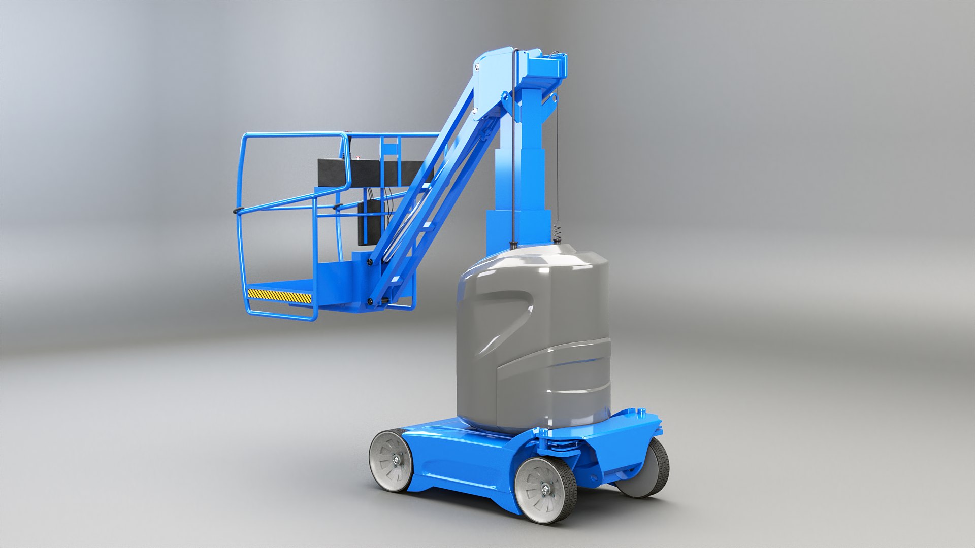 Electric Warehouse Boom Lift 3D Model - TurboSquid 2298175