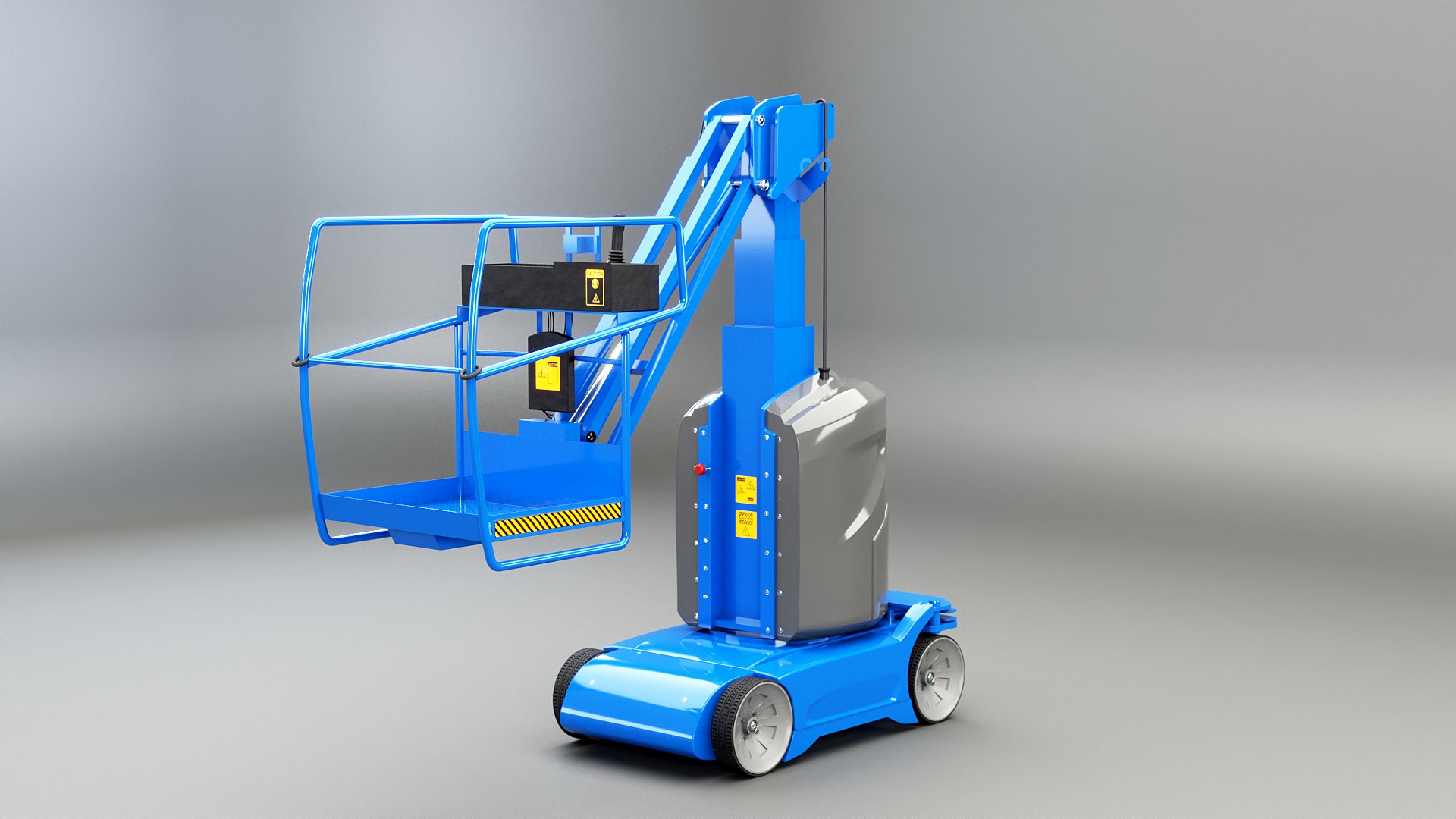 Electric Warehouse Boom Lift 3D Model - TurboSquid 2298175