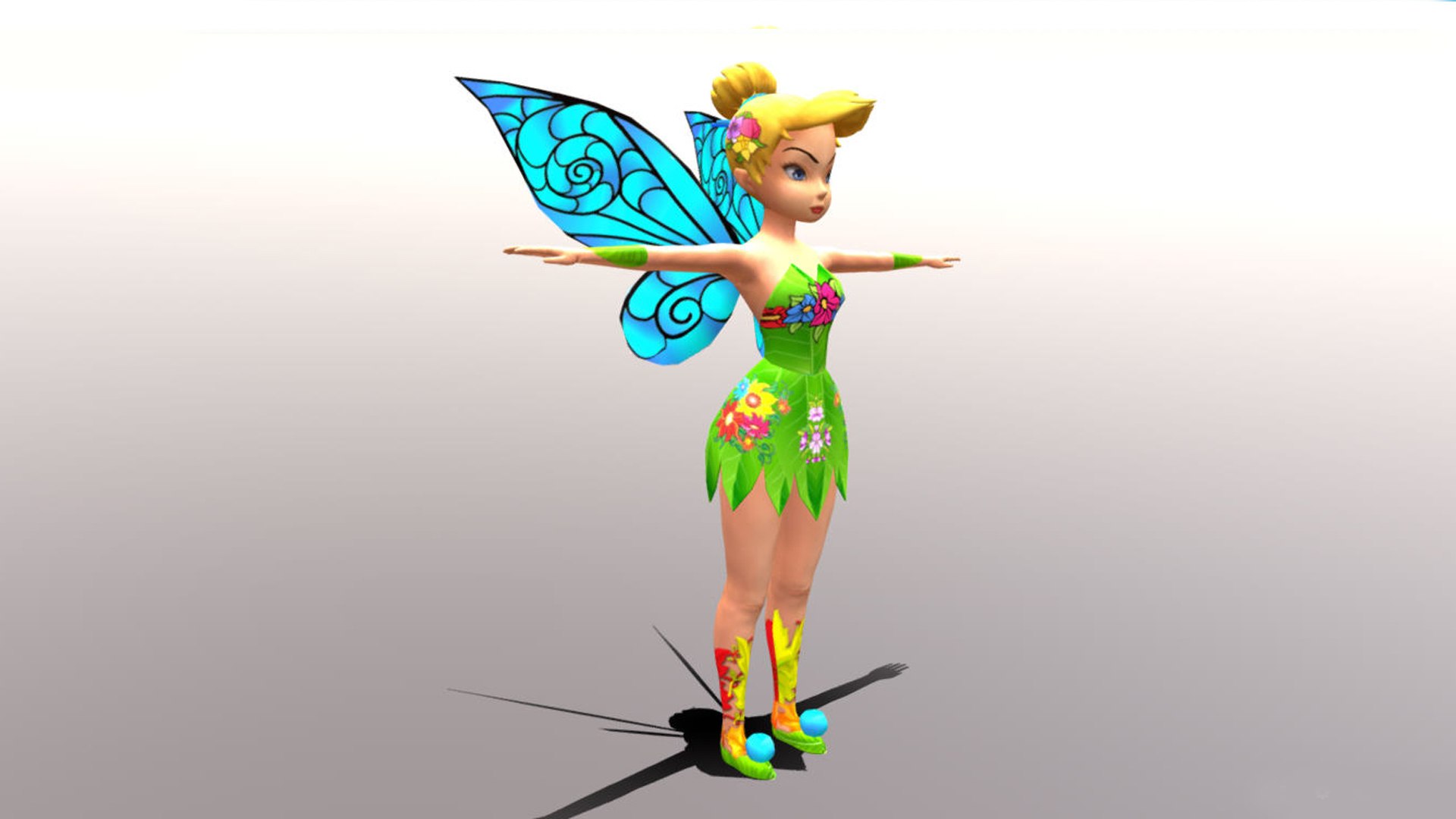 Tinker Bell new fashon3Dモデル - TurboSquid 1977168