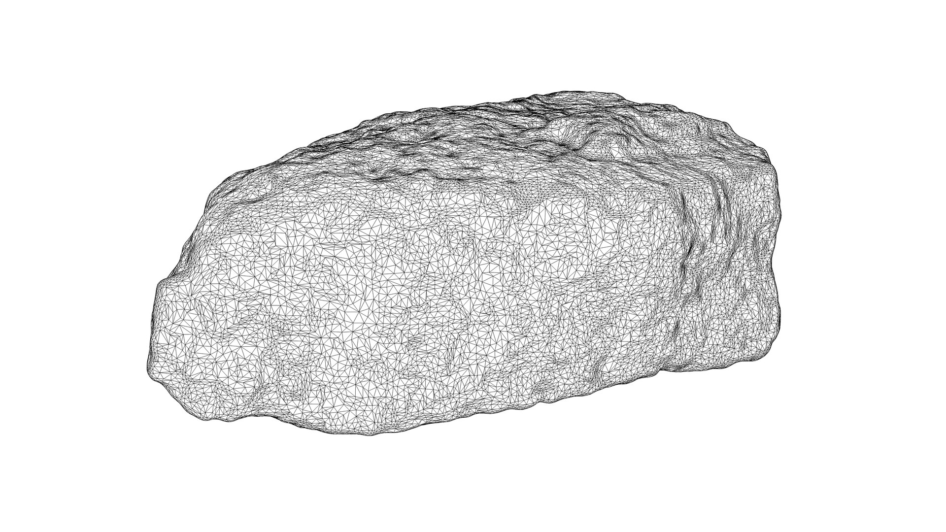 Photorealistic 3D Scan Of Rock Stone 3D - TurboSquid 2313938