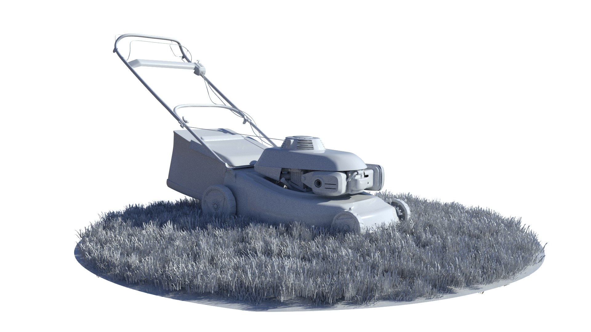 Realistic Mower 3D - TurboSquid 1515531