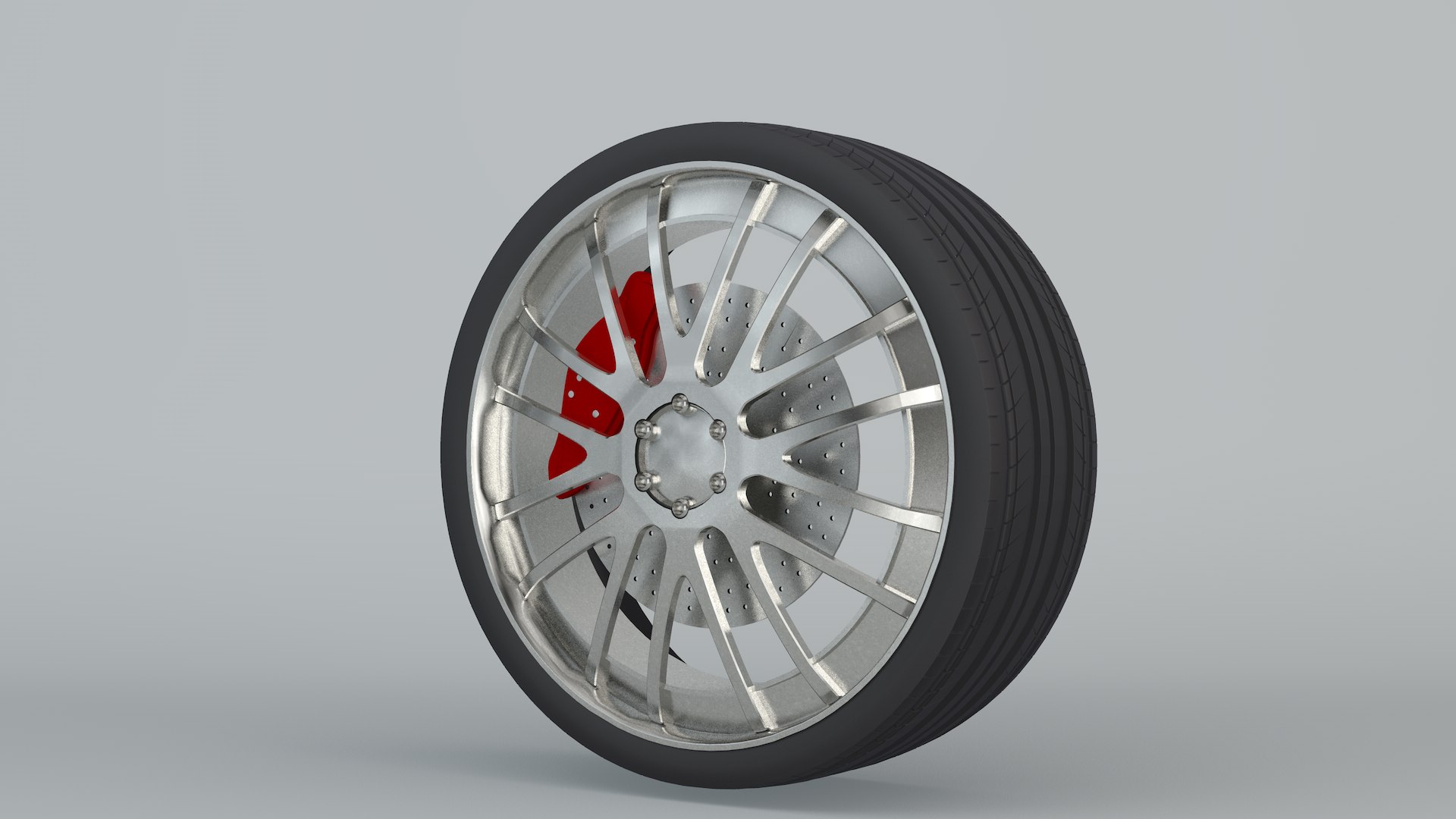 3D Model Wheel Rim Auto Car - TurboSquid 1634407