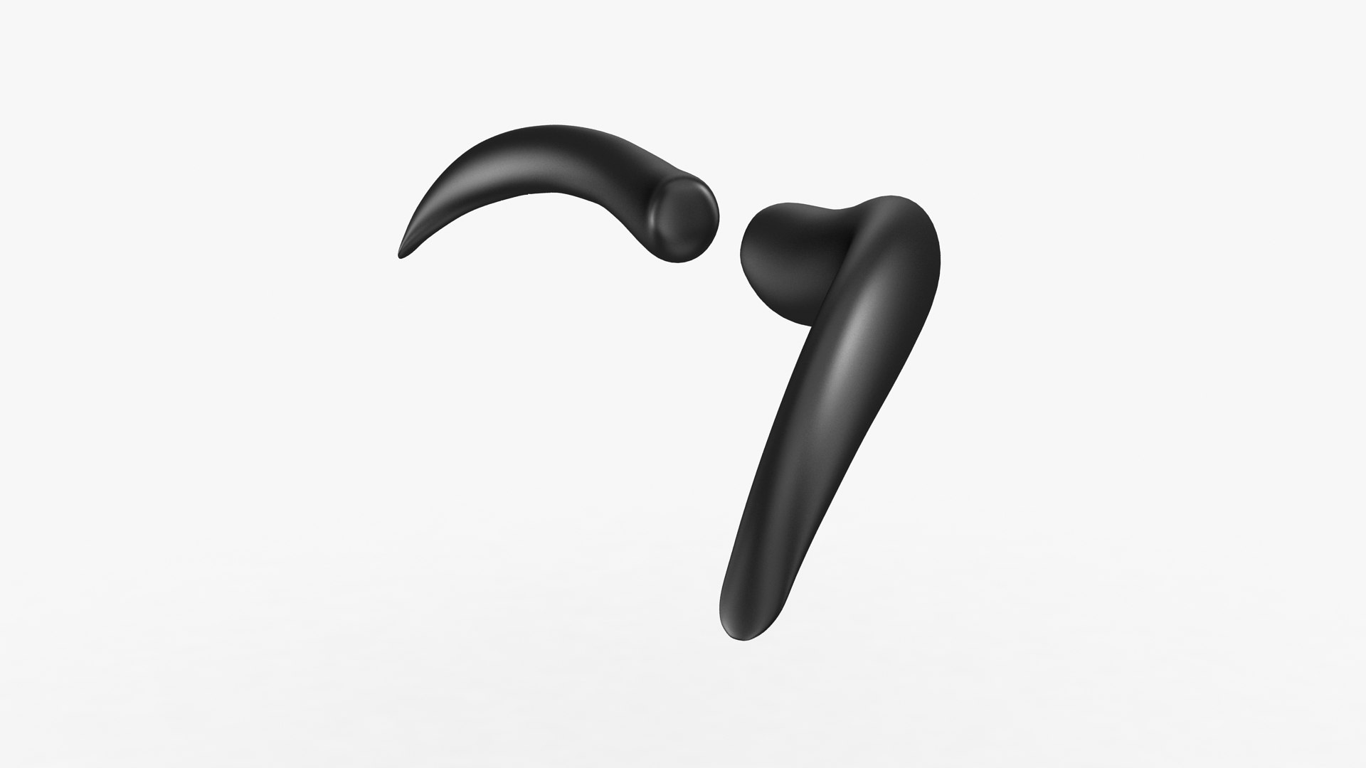 Cartoon Eyebrows 01 Model - TurboSquid 2082742